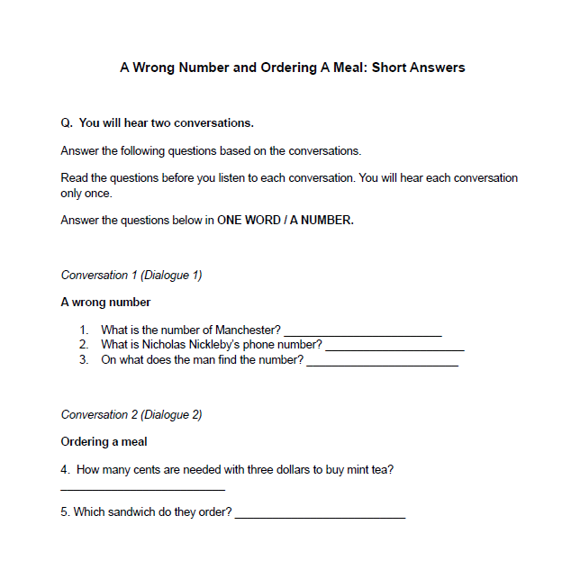 IELTS Listening Practice Test 1 Yuno Learning ielts-listening-practice-test-1-yuno-learning